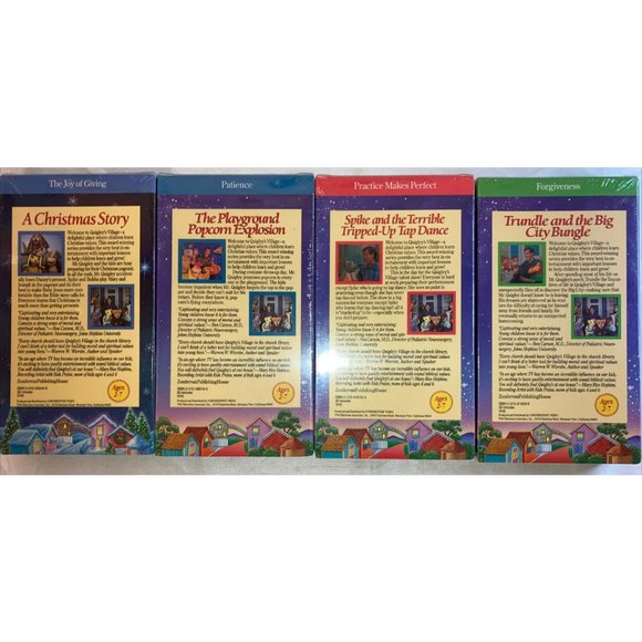 Quigley village | Media | Quigleys Village Series4 Pack Vhs Bundle Set ...